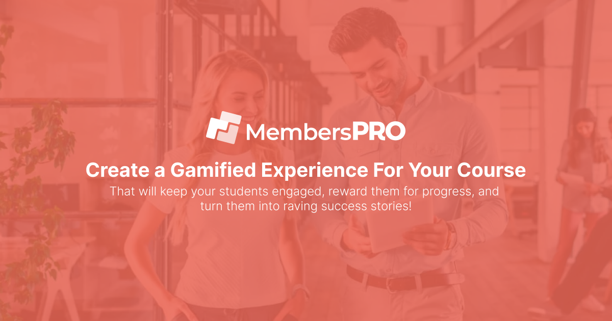 Create a Gamified Course Experience - MembersPRO